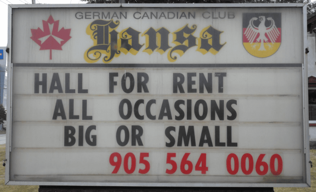 Home - Cultural Fusion Events - German Canadian Club Hansa