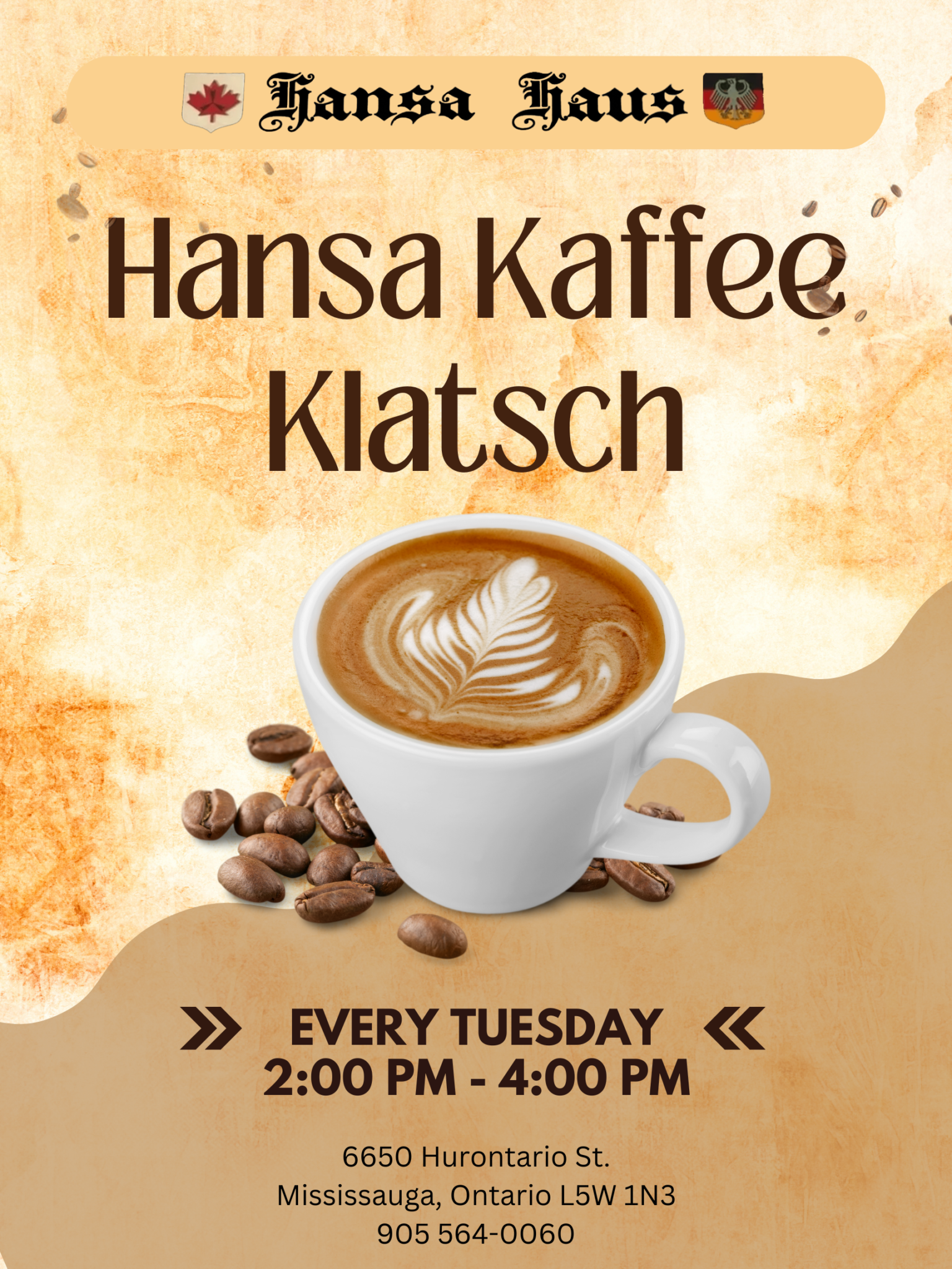 Upcoming Events - German Canadian Club Hansa - Event Planning